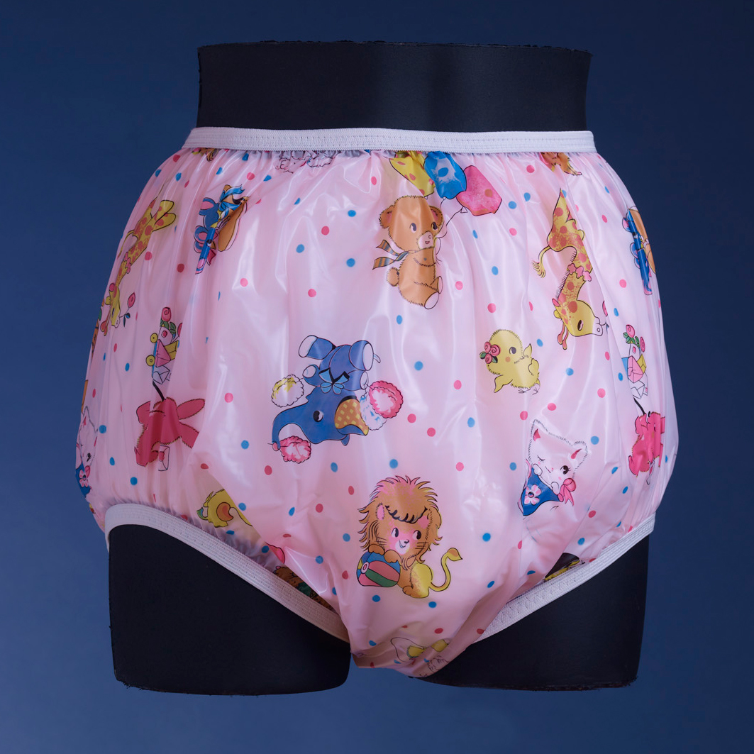 Happy Daze Pink Print Pull On Plastic Pants Nphdpk Ab Dl Favorites